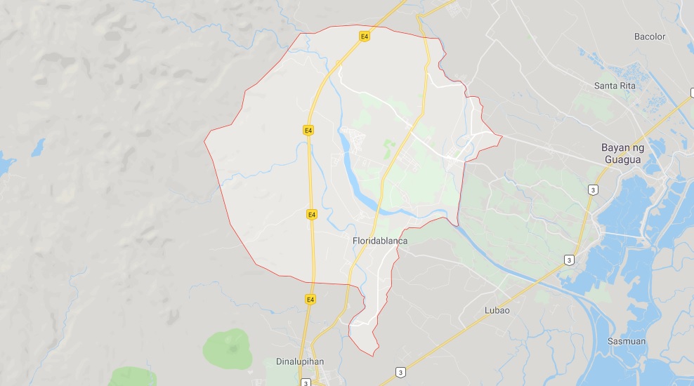 Road near dike in Porac, bridge in Floridablanca closed after quake ...