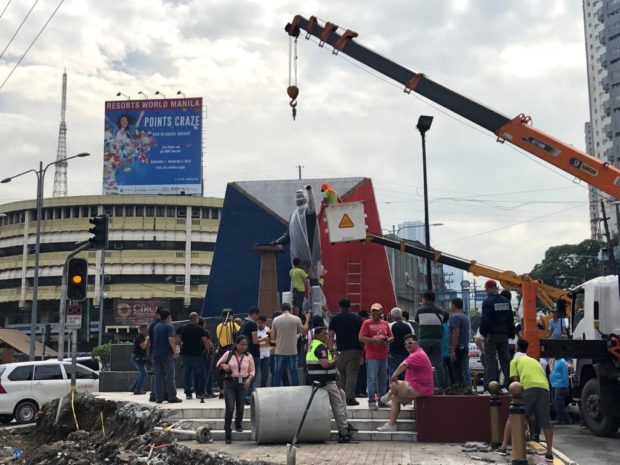 Ninoy Aquino’s statue to be relocated | Inquirer News