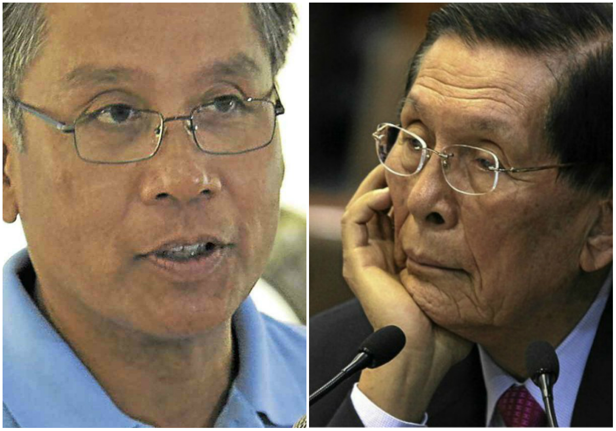 Roxas to Enrile: Public office ban must be for those facing plunder charges
