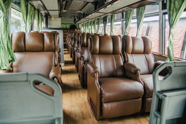 LOOK: Bus firm unveils premium recliner seats for Naga-Cubao trips ...