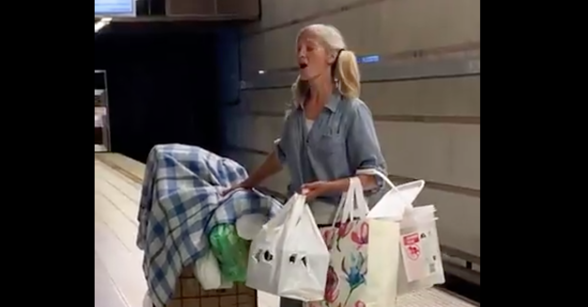 WATCH: Police video of homeless woman singing opera in subway ...