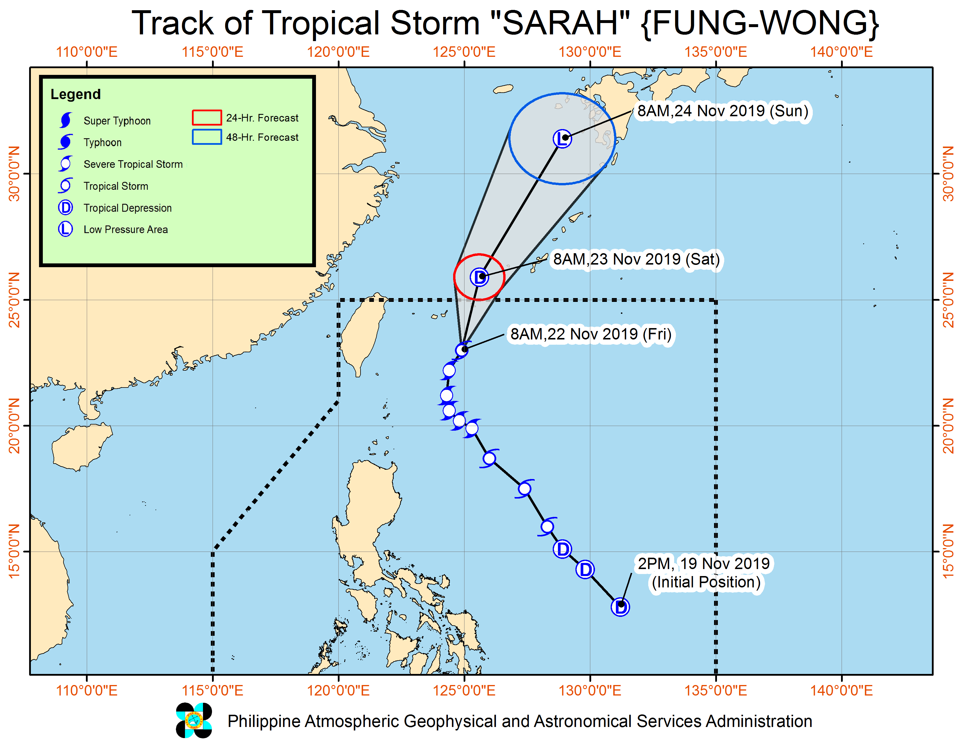TS Sarah continues to weaken; rain in parts of Luzon due to amihan ...