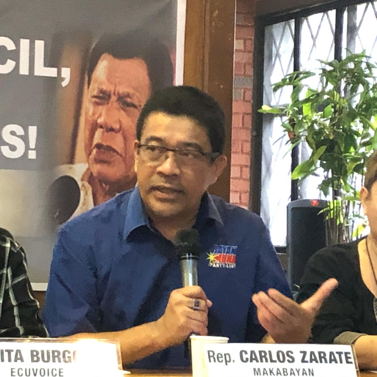 Zarate, Brosas tell Lorenzana: Whether it was a test or gun-pointing ...