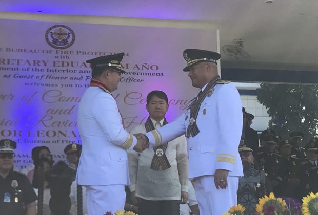 New BFP acting chief vows to end corruption, malpractices in fire ...