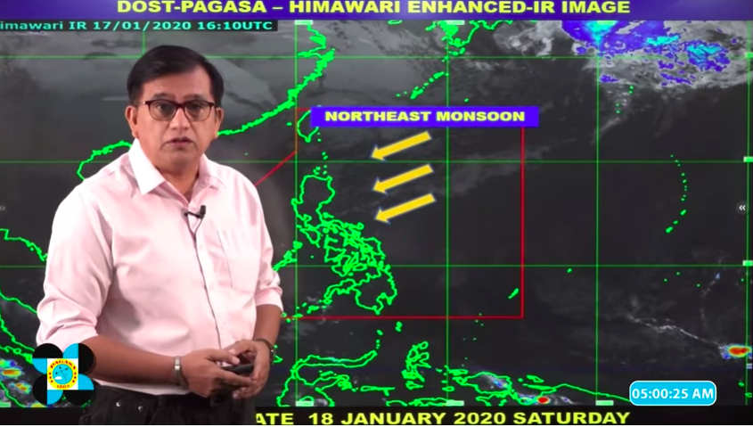 Cloudy skies over Luzon due to amihan | Inquirer News