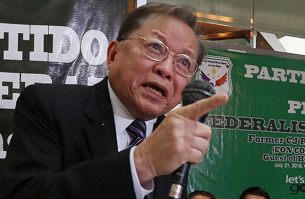 Ex-Chief Justice Puno suggests ‘hybrid constitutional convention ...