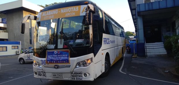 More buses, routes made available to NCR healthcare workers | Inquirer News
