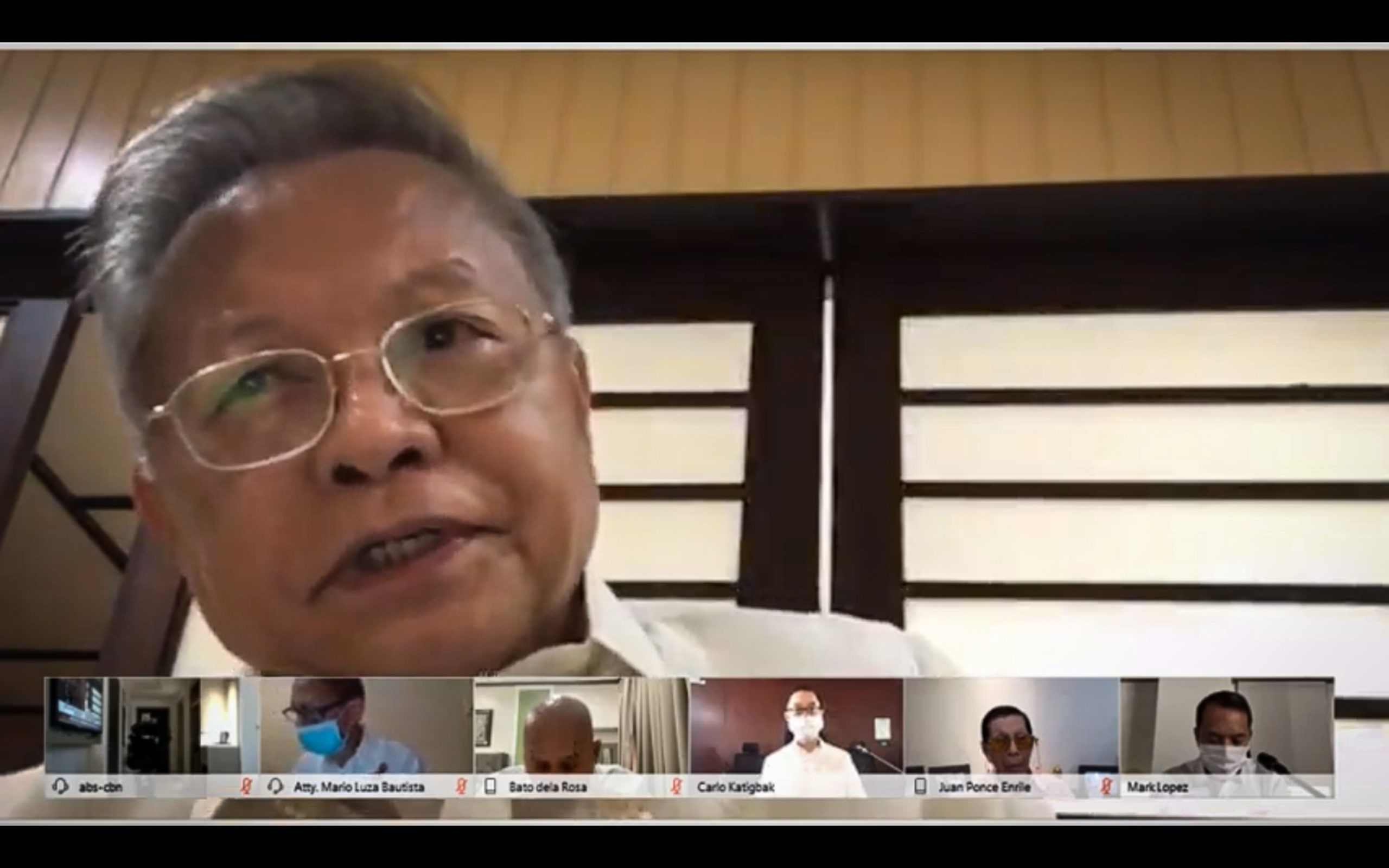 Puno, Enrile clash on congressional process on ABS-CBN franchise bill ...