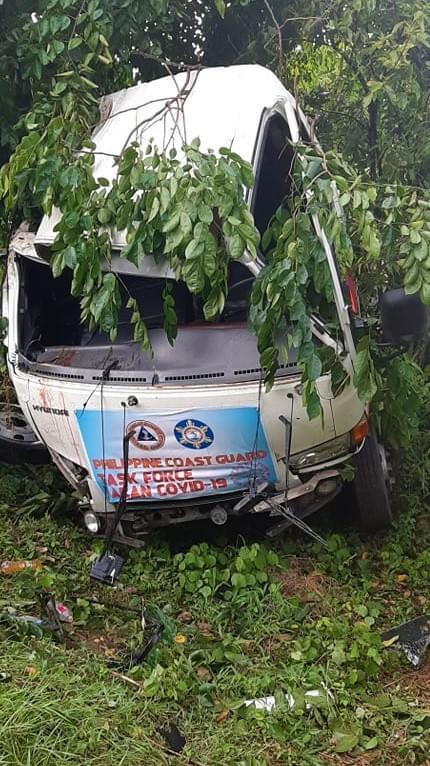PCG frontliner killed, six others injured in Batangas accident ...