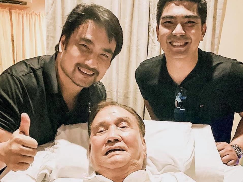 Ex-senator Revilla Sr. ‘now in stable condition’ | Inquirer News