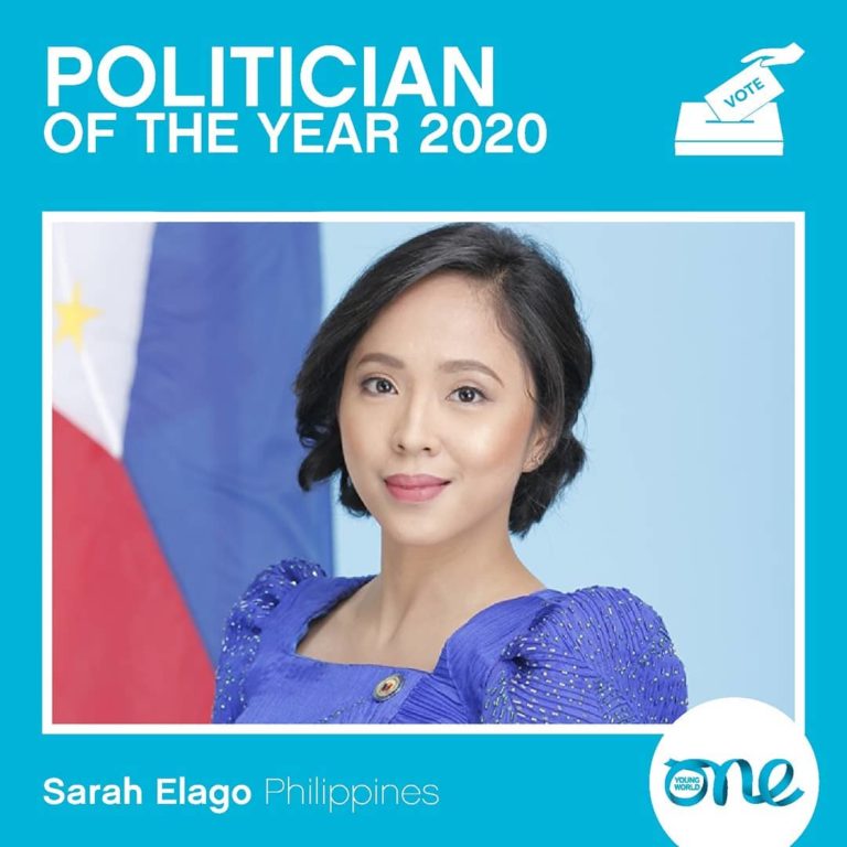 Sarah Elago receives One Young World Politician of the Year Award ...