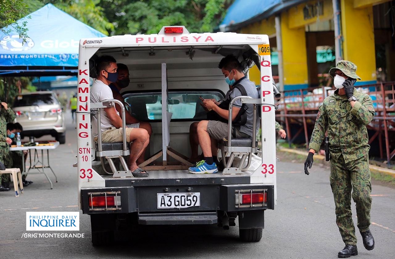 Almost 12,000 violators on 1st day of Alert level 4 in Metro Manila ...