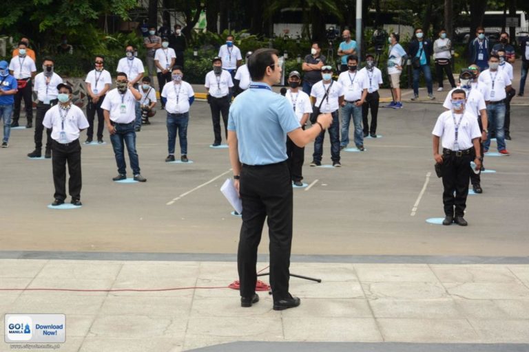 Manila deploys 400 COVID-19 safety marshals | Inquirer News