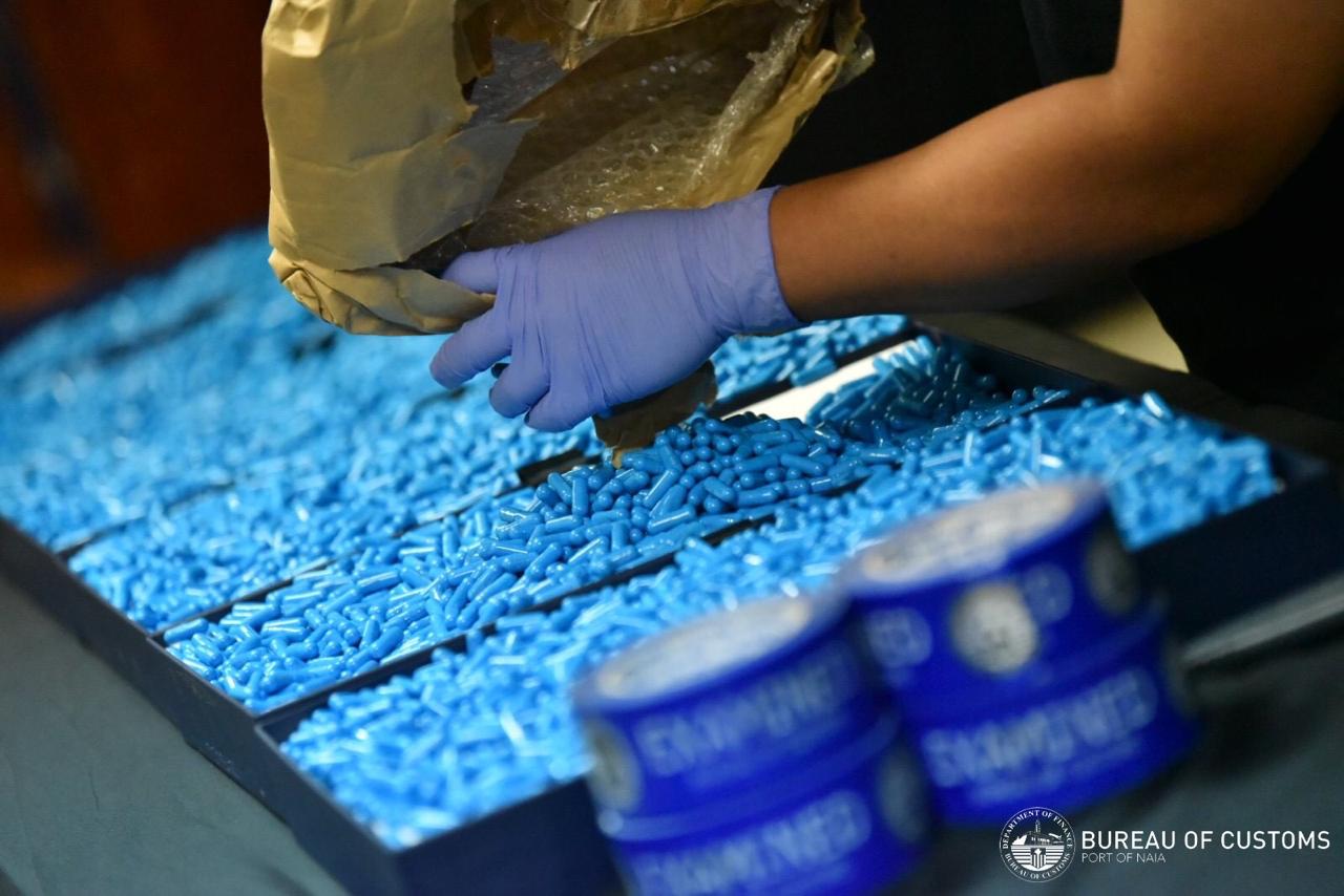 BOC confiscates 7,999 capsules of downer drugs in Pasay City | Inquirer ...