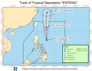 Tropical Depression Enteng to drench parts of Luzon, Visayas | Inquirer ...