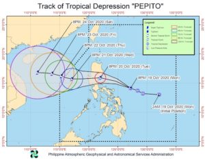 Metro Manila, more areas under Signal No. 1 as ‘Pepito’ maintains ...