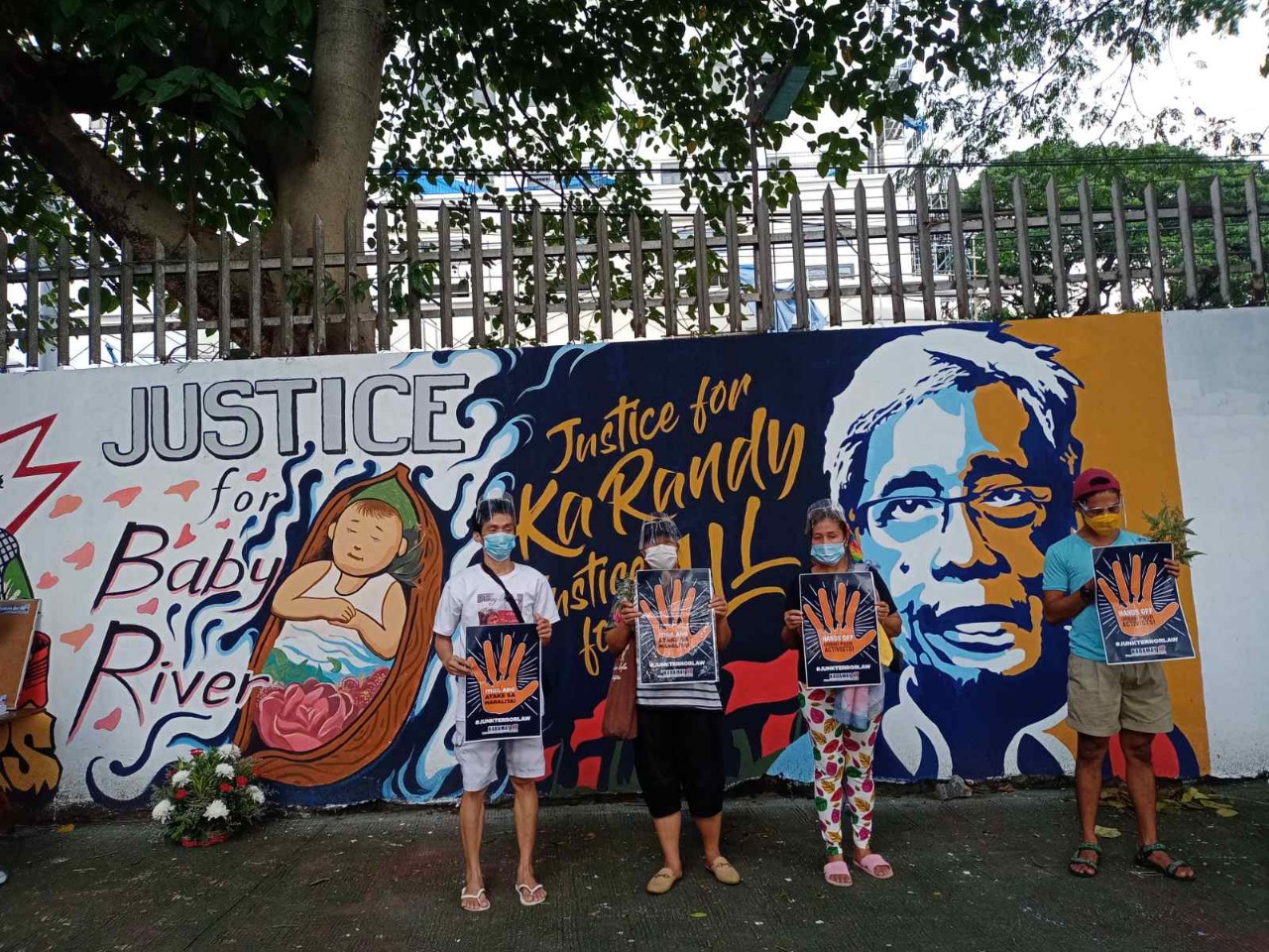 Mural placed for baby River, slain NDFP consultant Randy Echanis ...