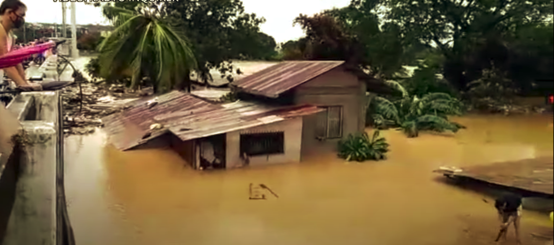 WATCH: Houses near San Mateo-Batasan bridge submerged in water due to ...