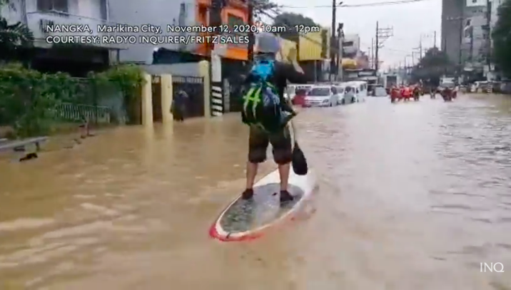 WATCH: Marikina residents rescued after flooding in the city | Inquirer ...