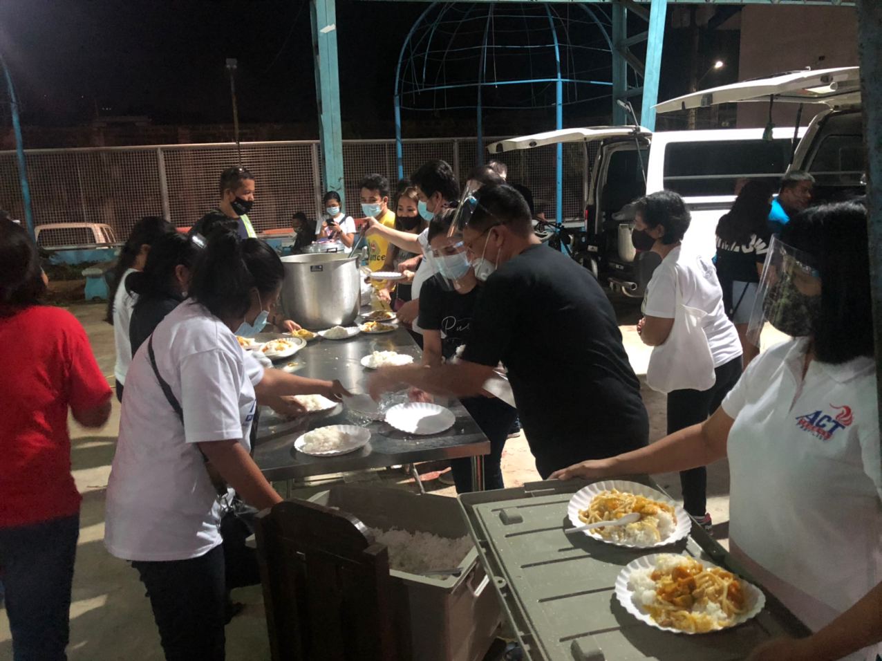 Makabayan bloc gathers donations; provides hot meals for typhoon ...