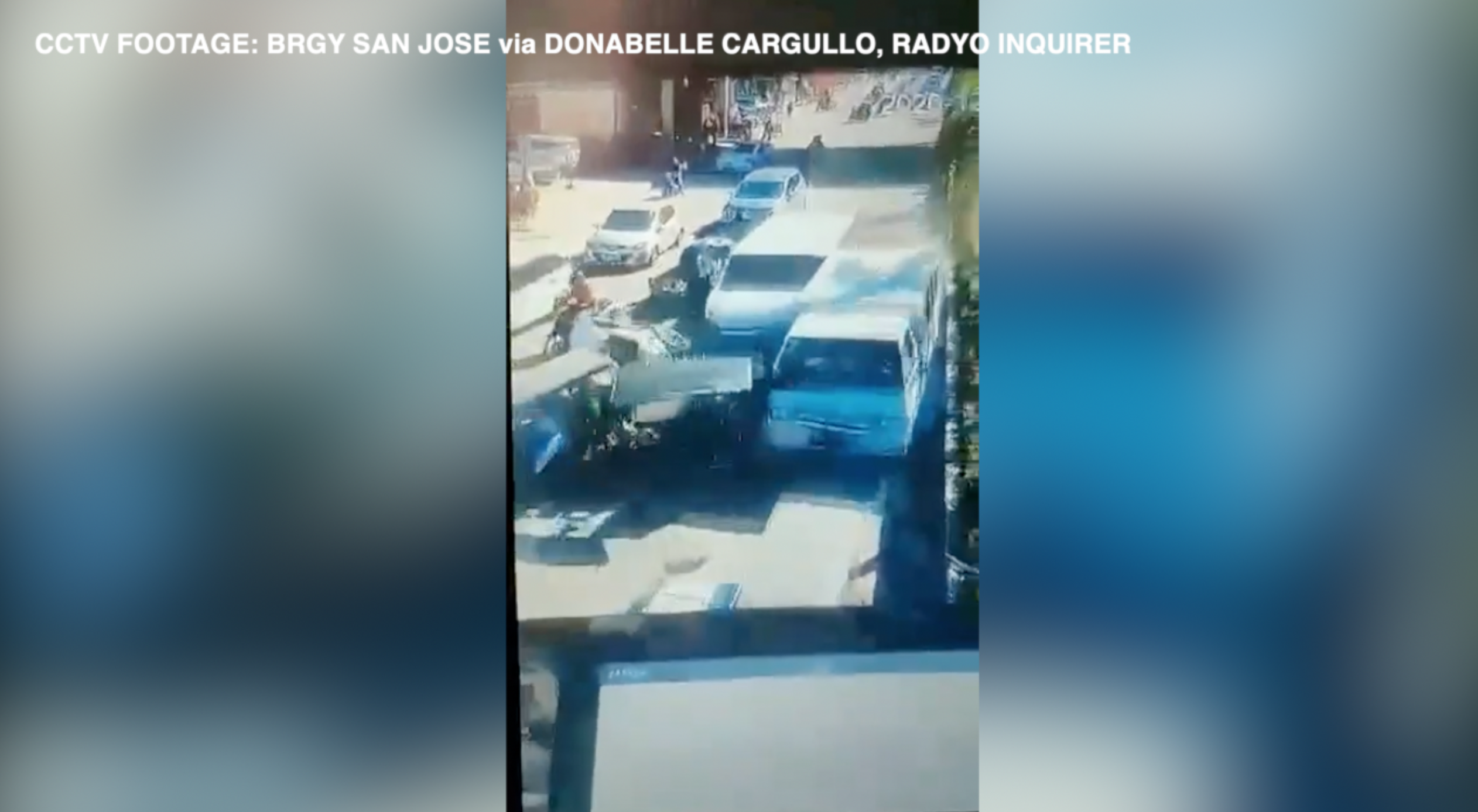 WATCH: Scores hurt as van rams tricycles, car in Rodriguez, Rizal ...