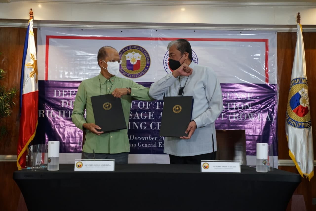Deal signed to let DOTr use DND lands for Metro Manila subway project ...