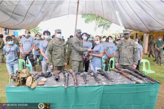 15 ASG members, including 1 wanted in Malaysia, surrender to Army ...