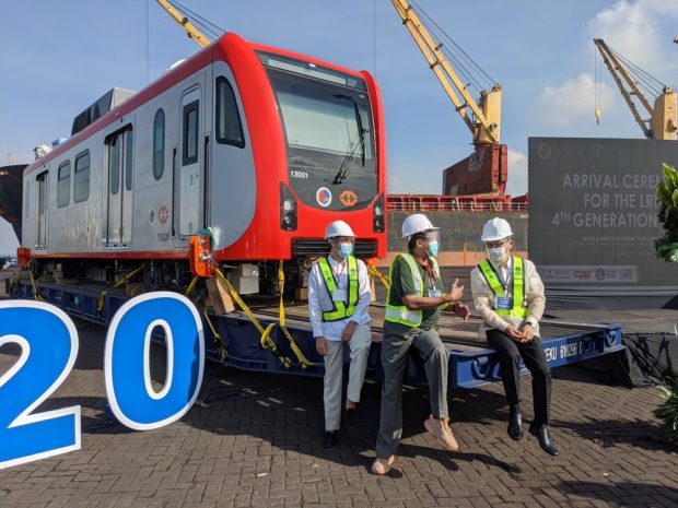 LOOK: 4th Generation LRT cars arrive in PH | Inquirer News