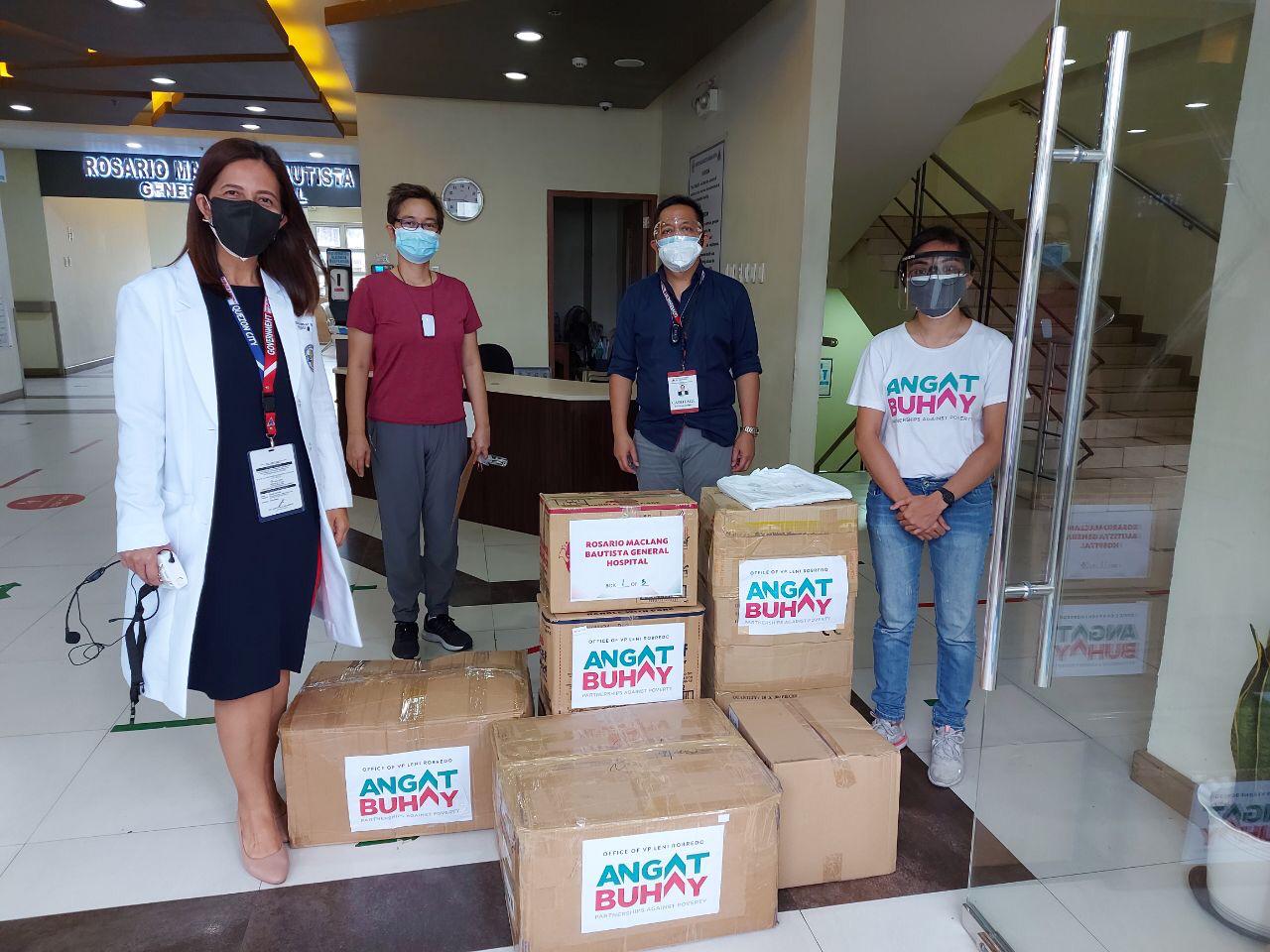 Robredo’s office ups PPE distribution to NCR hospitals amid spike in ...