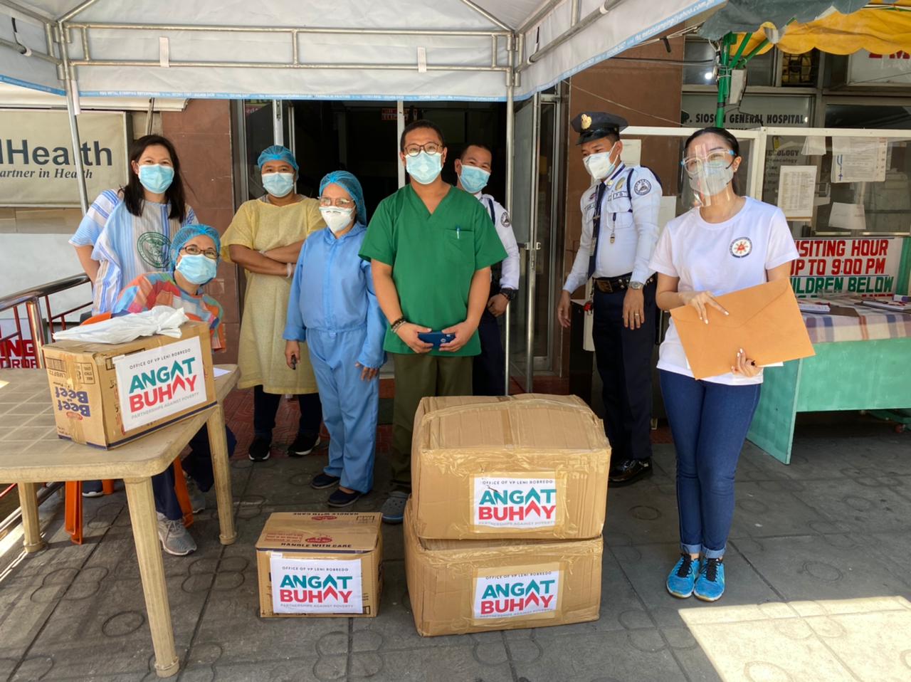 Robredo’s office ups PPE distribution to NCR hospitals amid spike in ...