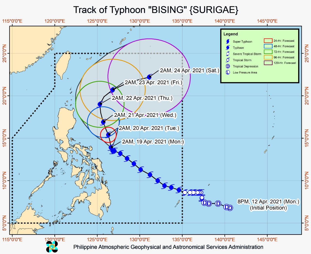 Typhoon Bising update: Stormy weather in eastern parts of Luzon ...