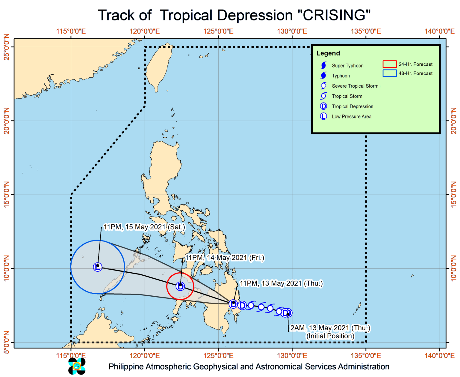 'Crising' weakens into tropical depression after landfall; Signal No. 2 ...