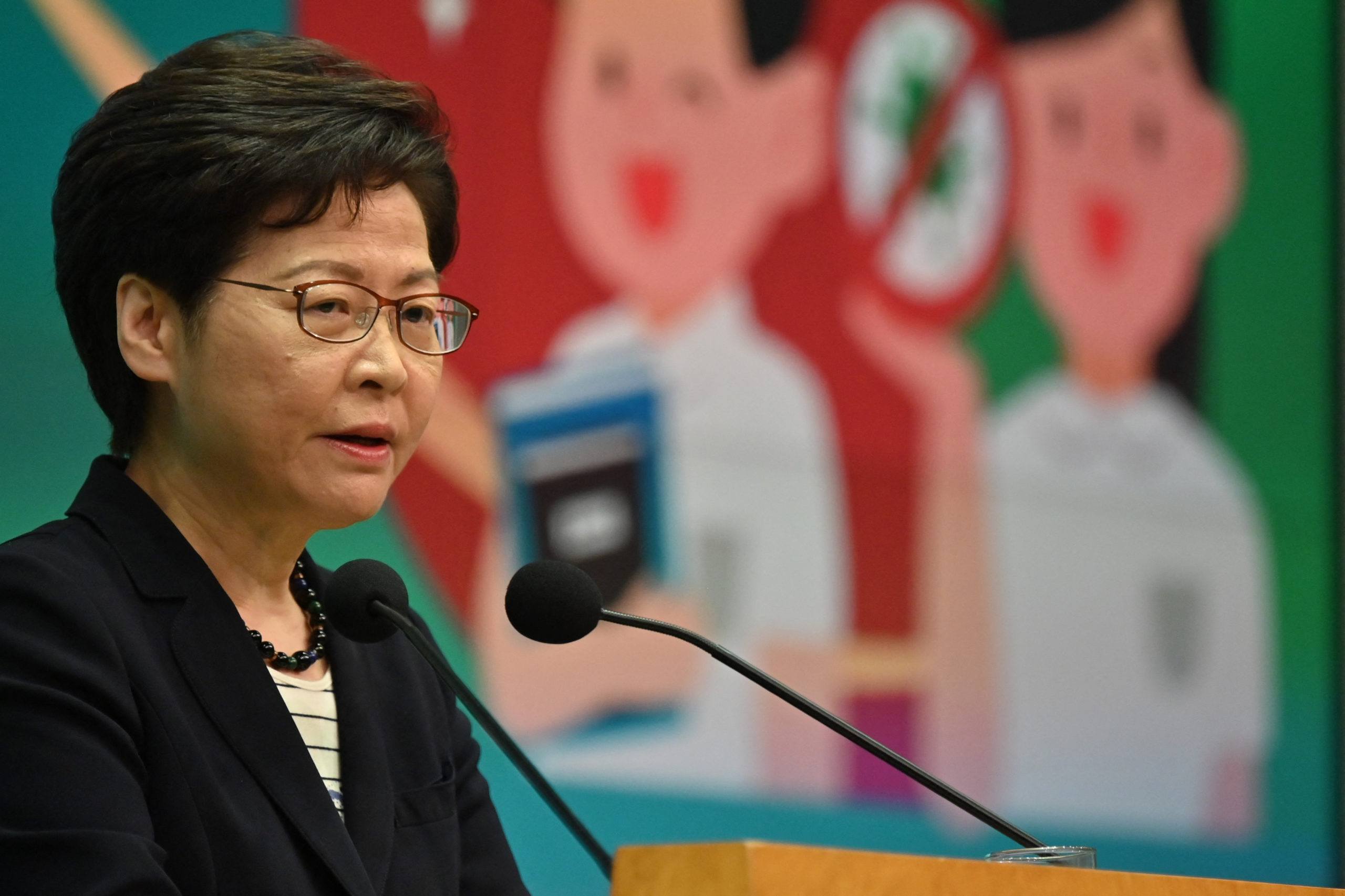 Hong Kong leader Carrie Lam says press must not 'subvert' government ...