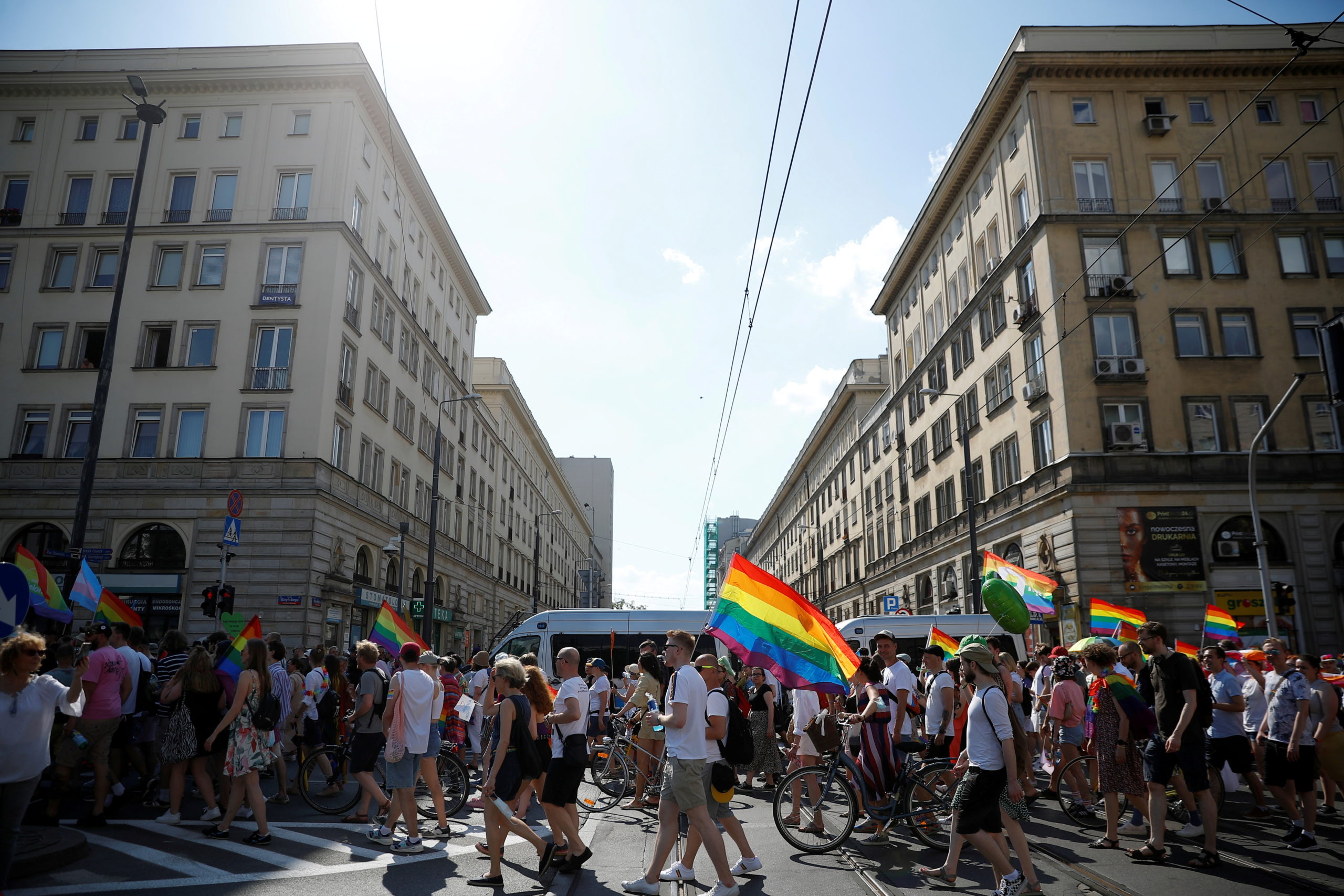 Thousands march for LGBT equality in Polish capital | Inquirer News