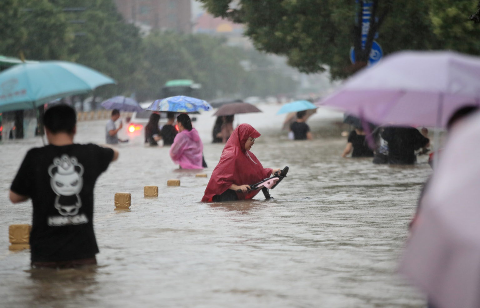 Central Chinese province swamped after heaviest rain in 1,000 years ...