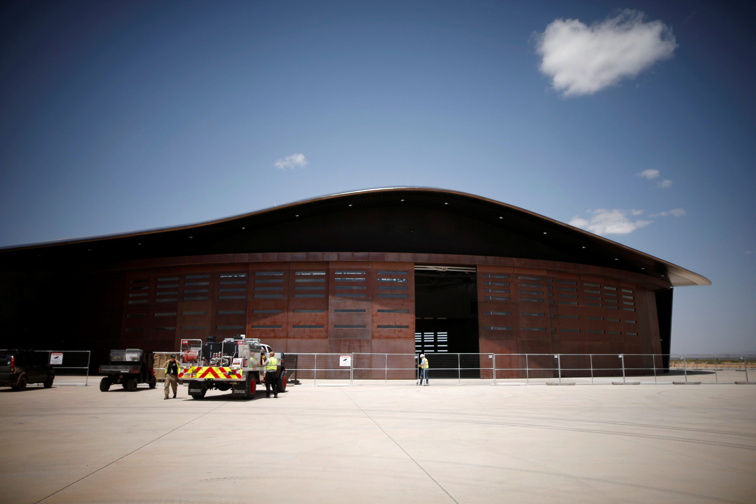 Drought-hit New Mexico town eyes economic liftoff from Virgin Galactic ...