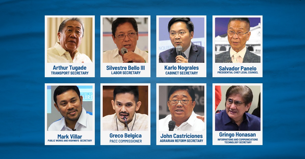 PDP-Laban names Cabinet members as possible 2022 senatorial bets ...