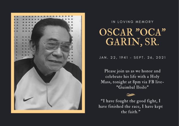 Guimbal, Iloilo Mayor Oscar Garin passes away | Inquirer News