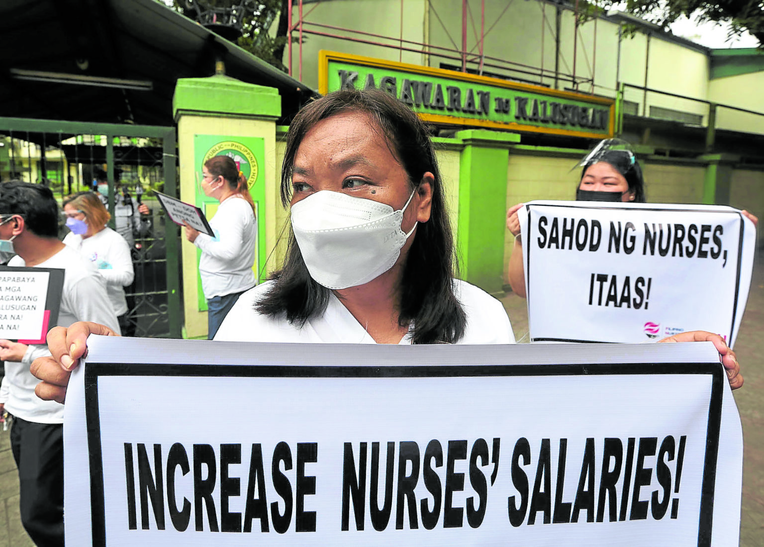 Health workers demand higher pay, release of incentives