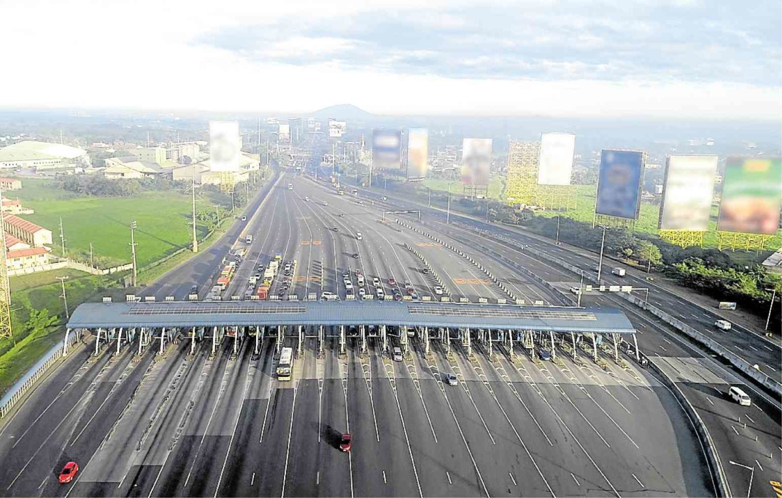 NLEx to temporarily close more toll lanes from Aug. 27 to 30