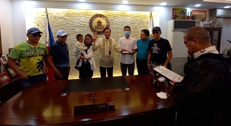 Michael Rama sworn in as new Cebu City mayor | Inquirer News