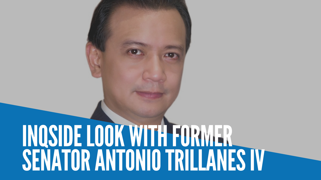 WATCH: INQside Look with former Sen. Antonio Trillanes IV | Inquirer News