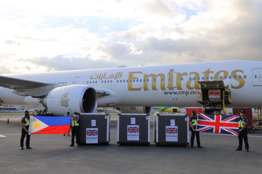 Over 3 million AstraZeneca vaccine doses arrive in PH | Inquirer News