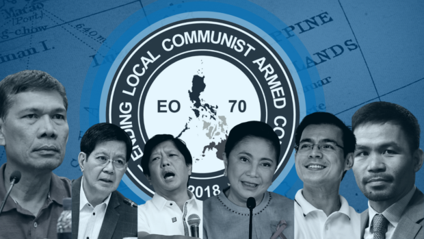 NTF-Elcac: Where presidential aspirants stand | Inquirer News