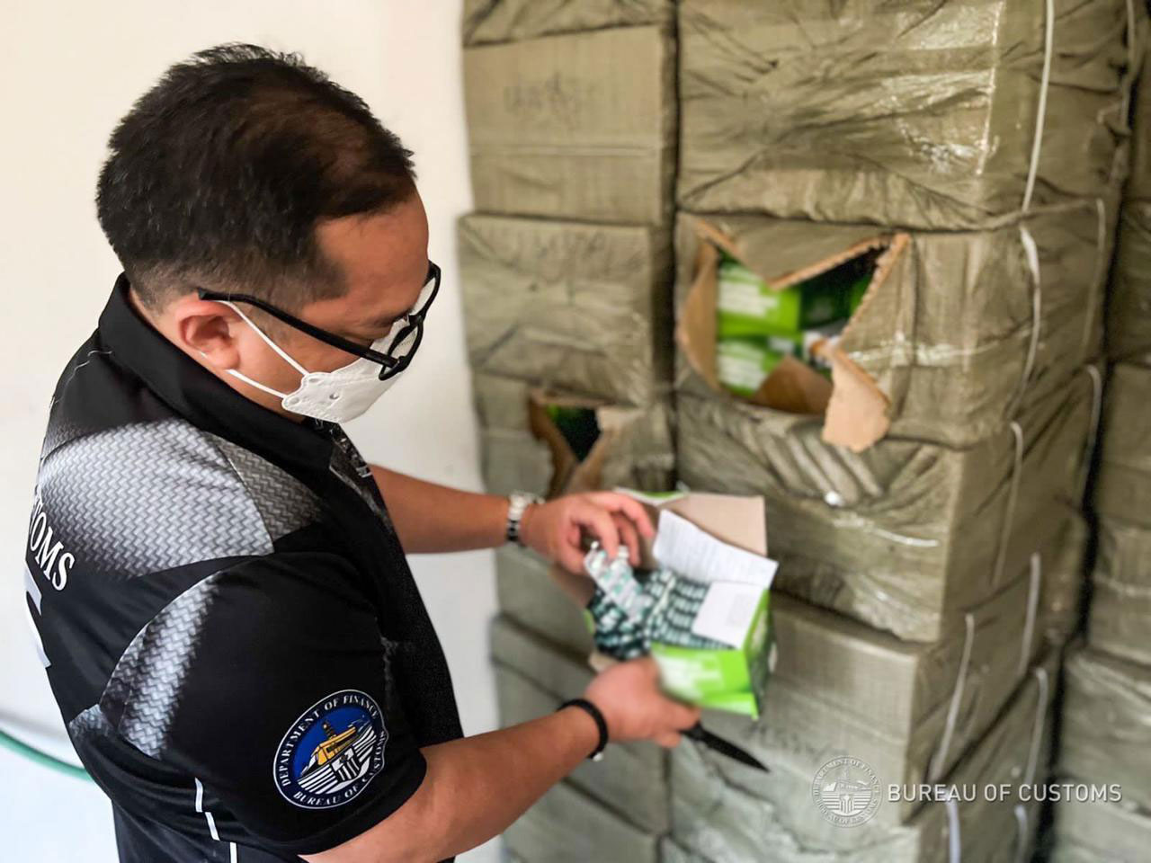 Customs agents seize P30 million worth of fake medicines; nab suspect ...