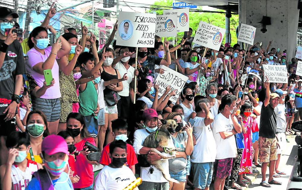 DOH says early campaign rally crowds ‘worrisome’ | Inquirer News