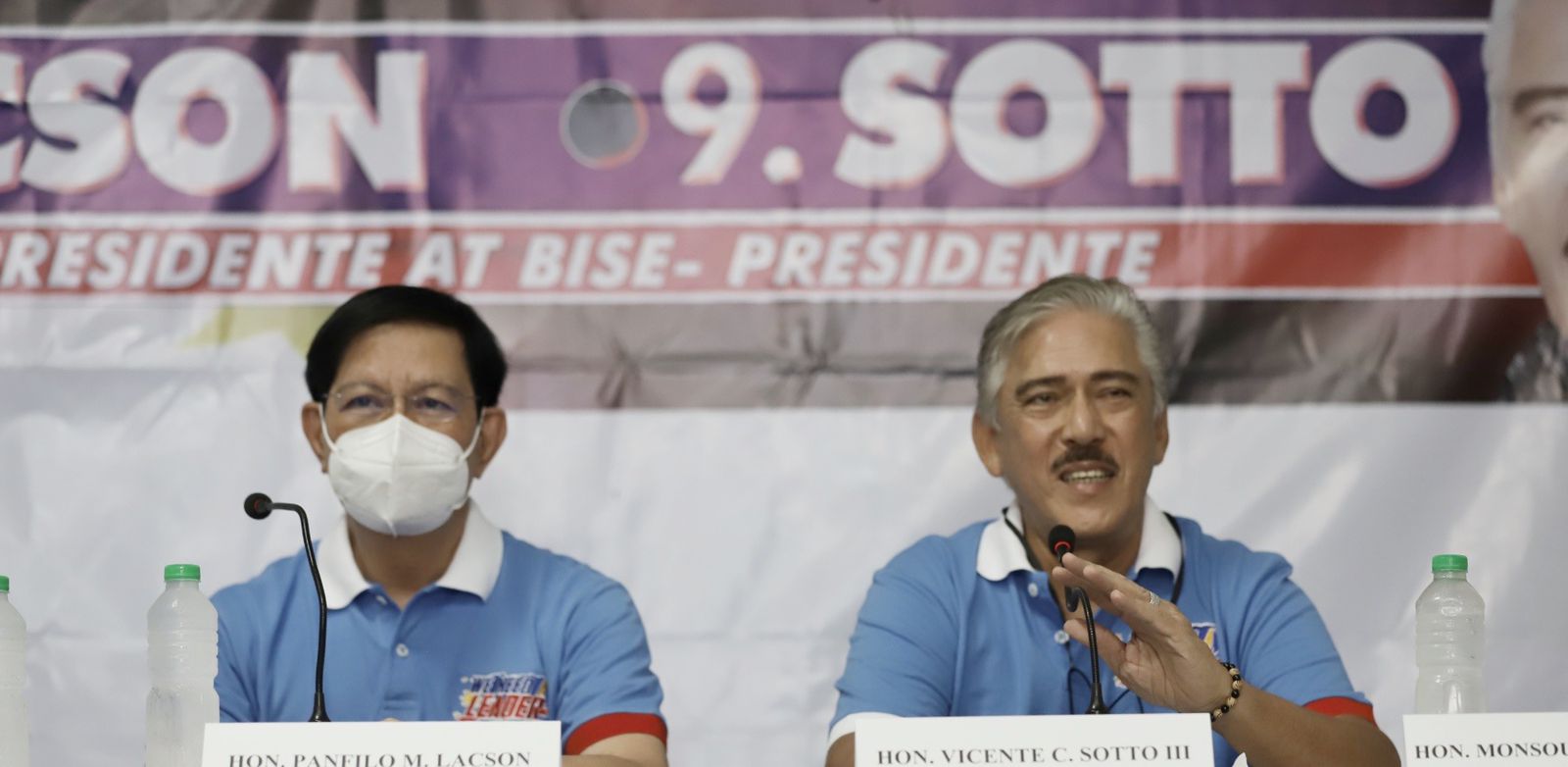 Lacson, Sotto banking on track record, 'very disciplined' campaign to ...