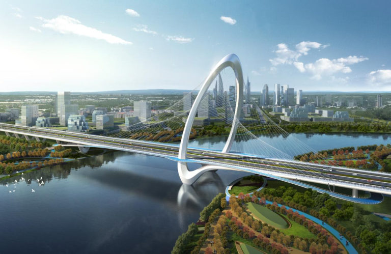 World's widest bridge to open in 2023 in China's Sichuan province ...