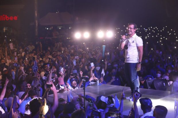 80,000 attend Isko Moreno’s concert-rally in Manila; 50,000 Cebuanos ...