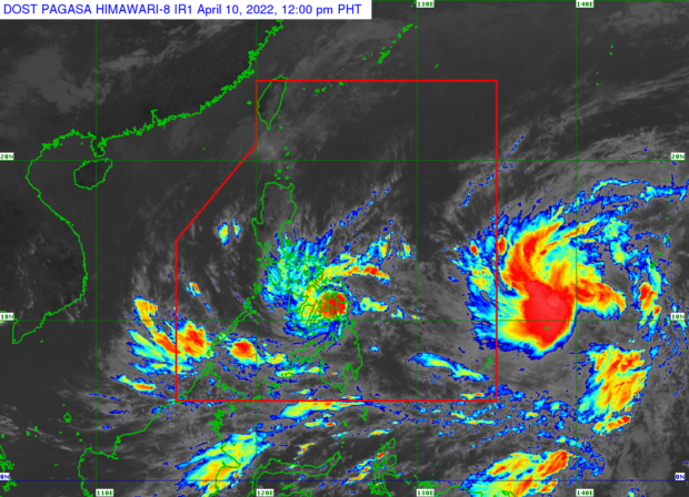 Tropical storm Agaton maintains strength; Signal No. 2 up in 4 areas ...